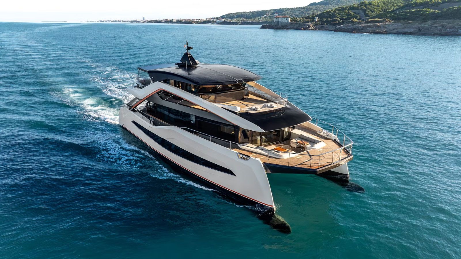 Further €1M price drop on Wider's first catamaran Acali